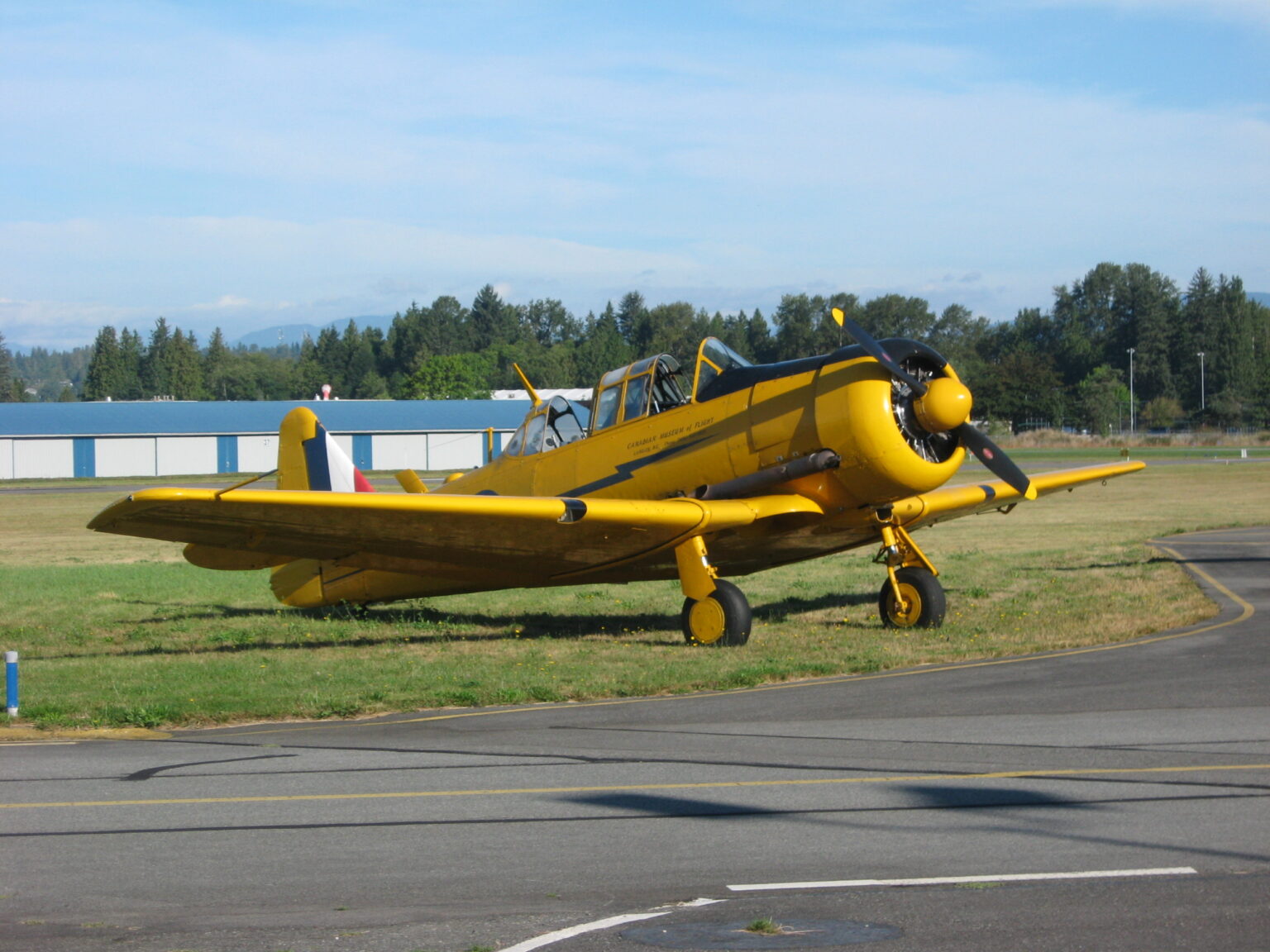 North American Harvard Mk IIB - Canadian Museum of Flight